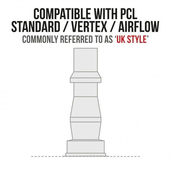 PCL AC21EM Airflow (UK STYLE) 3/8" Male Thread Quick Coupling